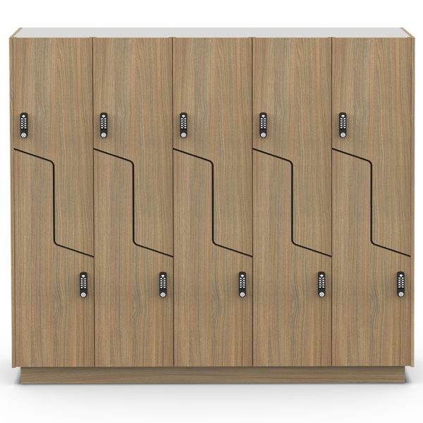 Melamine Wave 2-Door Lockers for Schools, Offices and Community | Made ...